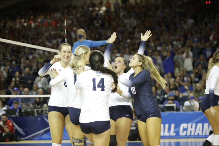BYU women’s volleyball earns trip to Sweet 16 with 3-1 victory vs. Utah ...